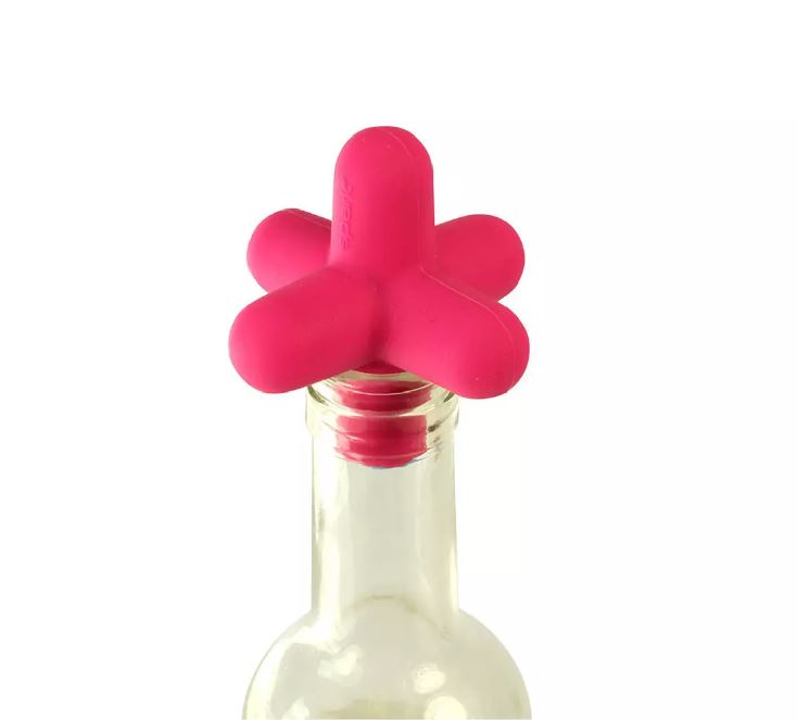 Bouchon de bouteille universel spark Cookut rose - La Maison De Judith