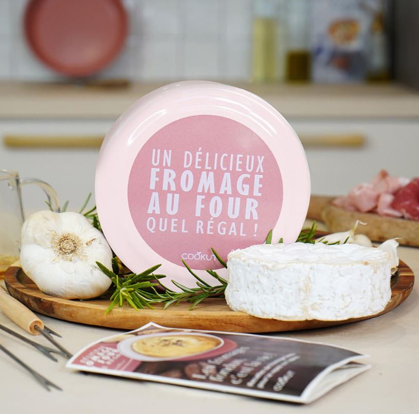 Coffret Cuiseur Fromage Au Four Rose Cookut: Facile et Amusant - La ...