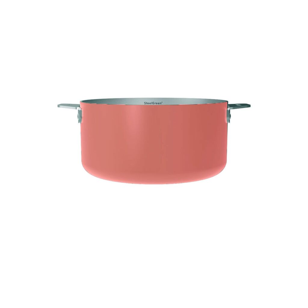 Merveilleuse Casserole Cocotte Inox Cookut 20 cm rose guimauve - La ...