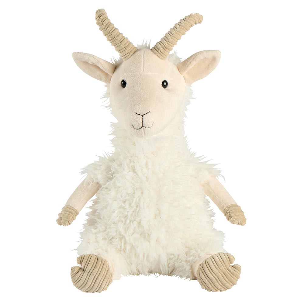 Peluche Chèvre blanche Diana-Louise Mansen pour Décor - La Maison De Judith